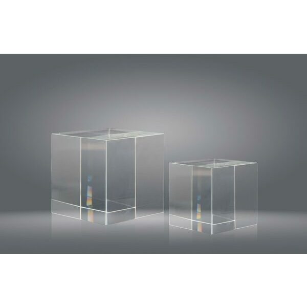 Cubo Rectangulos Cristal - Trofeos Rivers